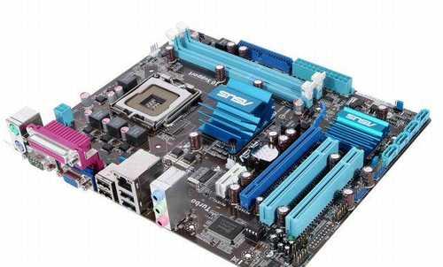 Материнка Asus P5G41T-M LX с Intel Xeon E5430