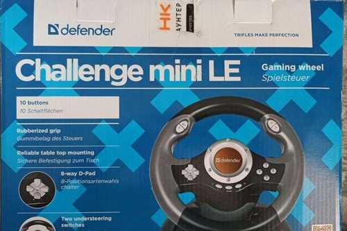 Игровой руль defender challenge mini LE