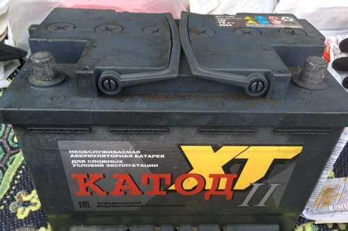 Аккумулятор Катод XT2 75A/ч 680А