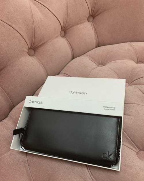 Новый ориг мужской кошелек Calvin Klein