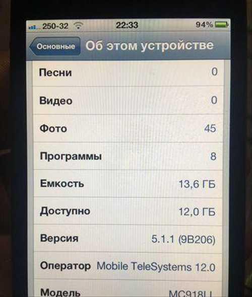 iPhone 4s 16gb