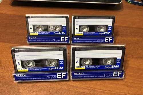 Аудиокассеты Sony super ef-90