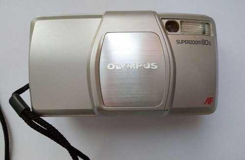 Плёночный фотоаппарат olympus superzoom 80s