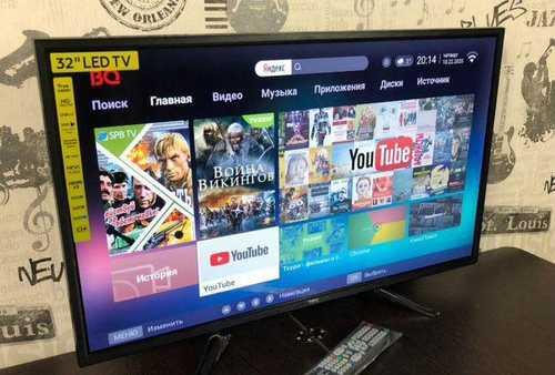 Новый Телевизор BQ 32"(81см) SmartTV WiFi