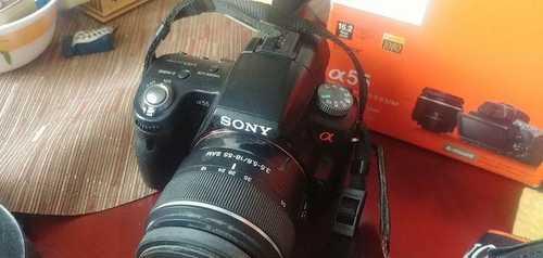 Зеркальный фотоаппарат sony SLT-A55VL