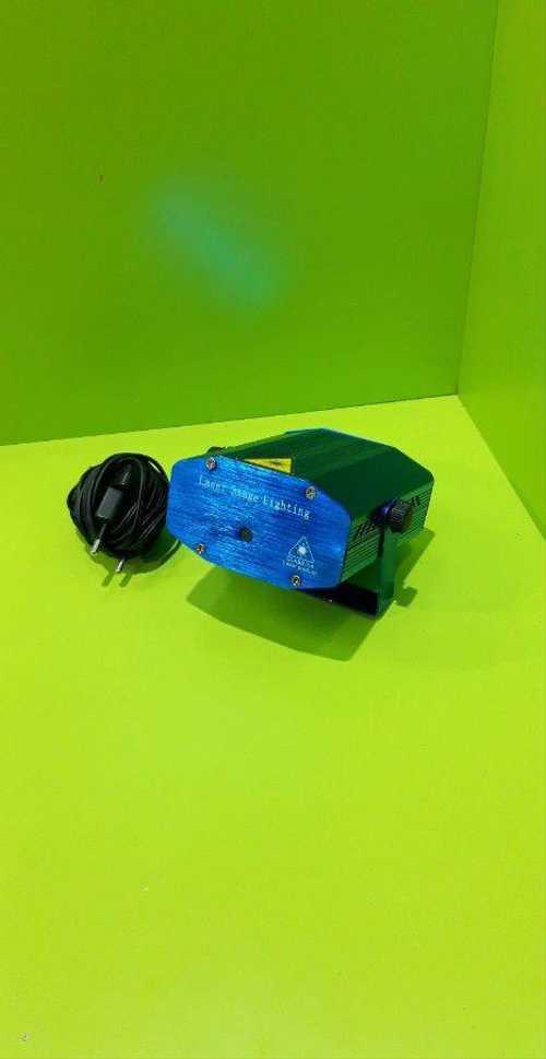 Лазерный стробоскоп mini laser stage lighting