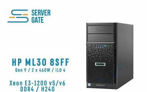 Сервер HP ML30 Gen9 / 3.6GHz / 16GB udimm