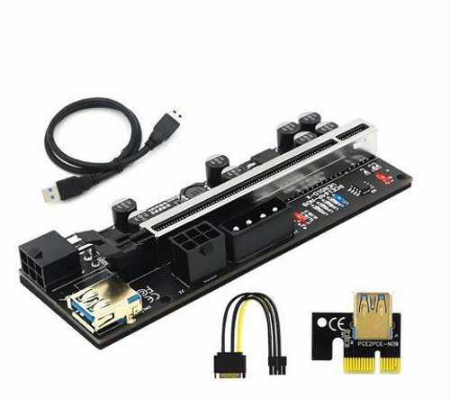 Райзер 010S Plus (2x6 Pin + Molex) Новые