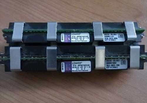 Оперативная память Mac Pro 1.1 2.1 fbdimm 2x2 гб K