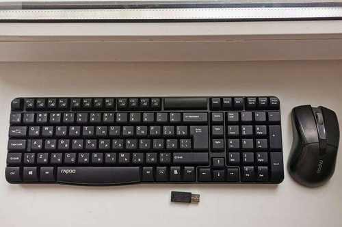 Клавиатура и мышь Rapoo X1800 Black USB