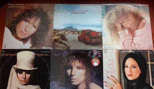 LP Streisand, Turner, Olivia, Ronstadt