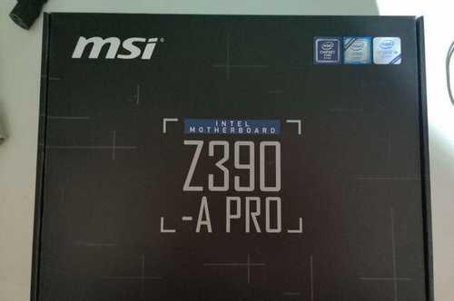 Материнская плата MSI Z390-A PRO