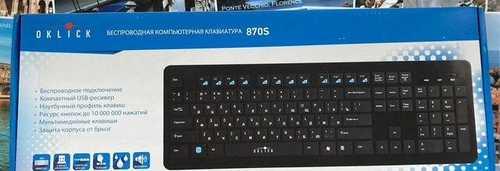 Клавиатура беспроводная Oclick 870S