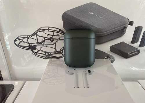 AirPods series 2 Green Новые