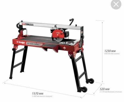 Плиткорез зубр 200-1000 см