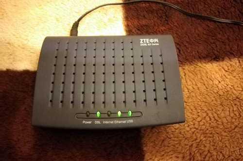 Adsl-модем ZTE 831AII