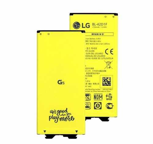 Аккумулятор LG G5 SE H845 BL-42D1F