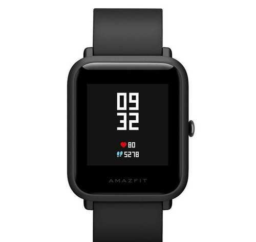 Фитнес часы Xiaomi Amazfit Bip Black - магазин