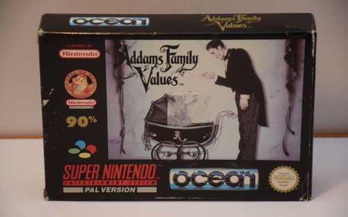 Addams Family для Super Nintendo (snes) PAL
