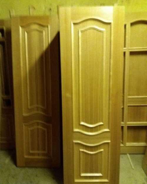 Двери сантехнические деревянные шпонированные