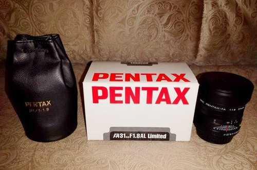Pentax FA 31mm f/1.8