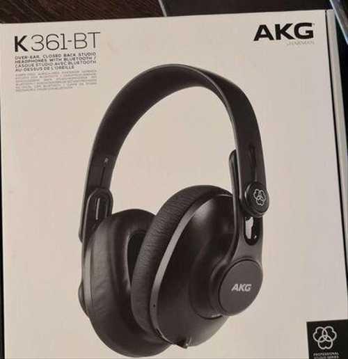 Bluetooth гарнитура AKG K361-BT черный