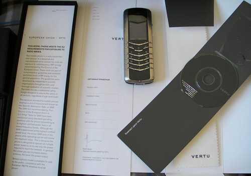 Vertu signature M полный комплект