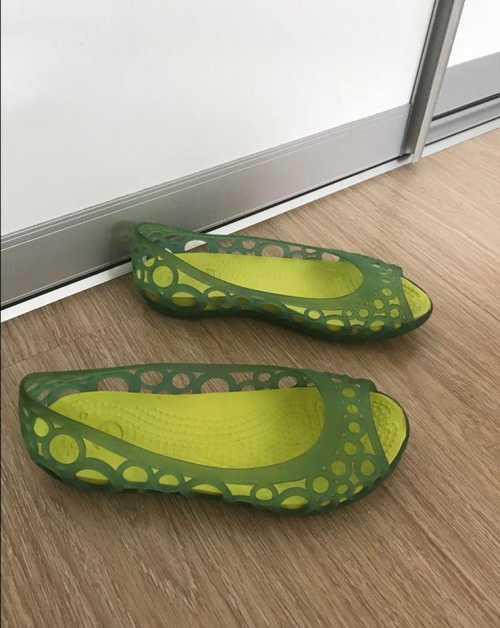 Балетки-шлёпанцы Crocs оригинал