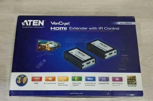 Aten VE810 Удлинитель hdmi и ик