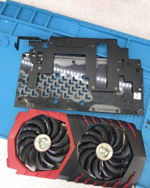 Охлаждение от msi gaming 1060 6gb
