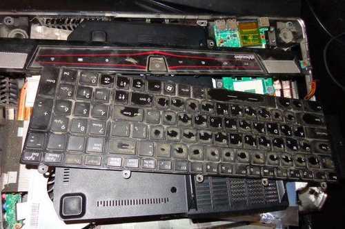 Ноутбук MSI GT780DX в разборе