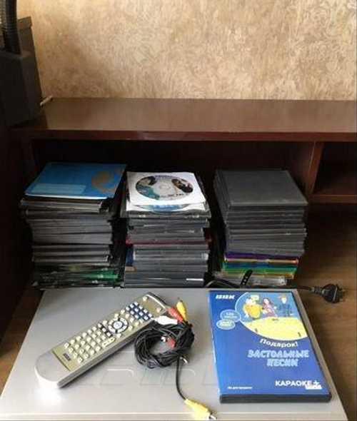 DVD player BBK+200 дисков с фильмами