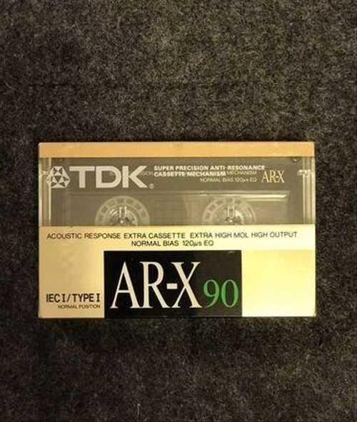 Аудиокассета TDK AR-X 90 новая