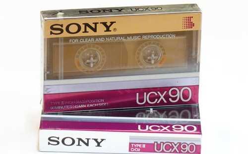 Аудиокассеты Sony UCX 90 Japan
