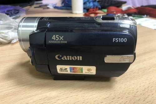 Видеокамера Canon FS100