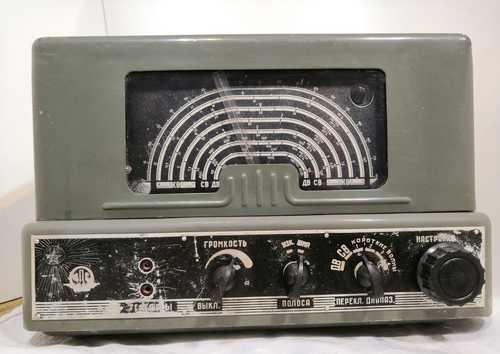 Радиоприёмник сетевой ламповый "тпс-58-С"
