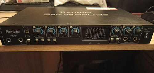 Аудиоинтерфейс Focusrite Saffire PRO 26