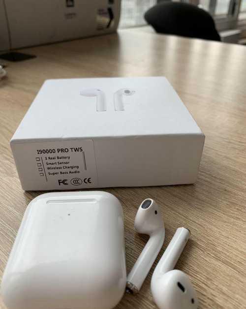 Bluetooth-наушники TWS i90000 Pro (копия AirPods)