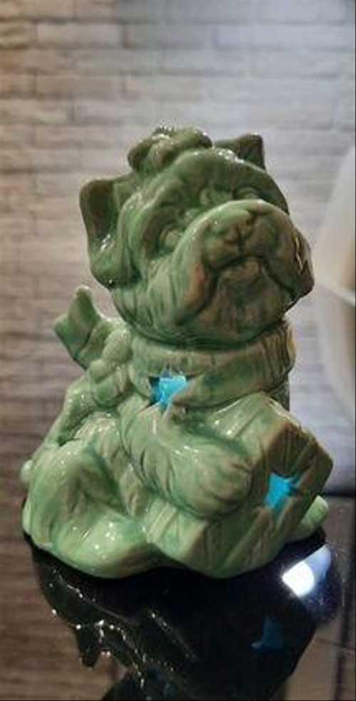 Фарфоровые статуэтки Собака