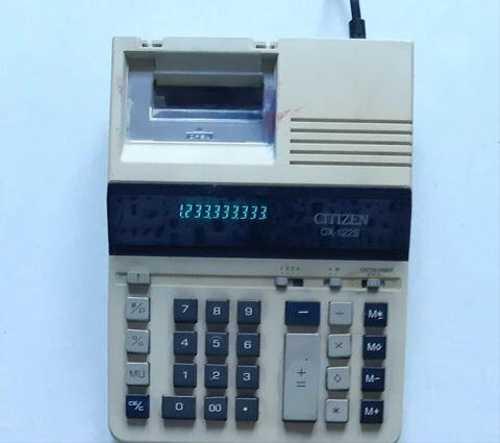 Калькулятор сitizen сх-122S