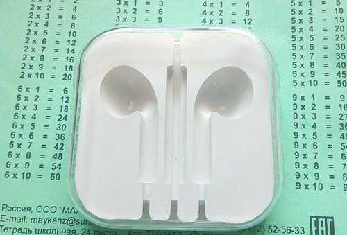 Чехол для проводных наушников earpods