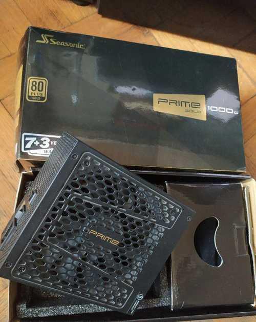 Блок питания Seasonic prime 1000 gold