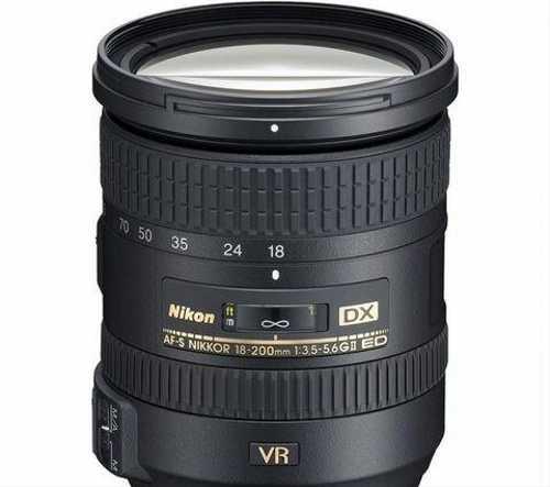 Nikon 18-200mm f/3.5-5.6G ED VR II AF-S DX новый