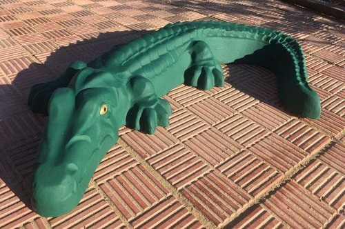 Как раскрасить крокодила из бетона фото