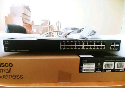 Коммутатор cisco SF200E-24