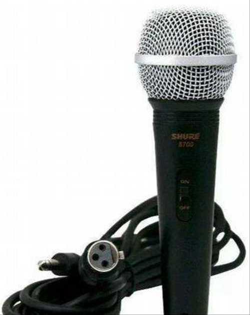 Микрофон Shure 8700 вокальный Pro Xlr/Jask 4.5м