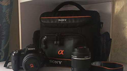 Sony dslr-A500 + DT 18-55 мм + DT 55-200 мм