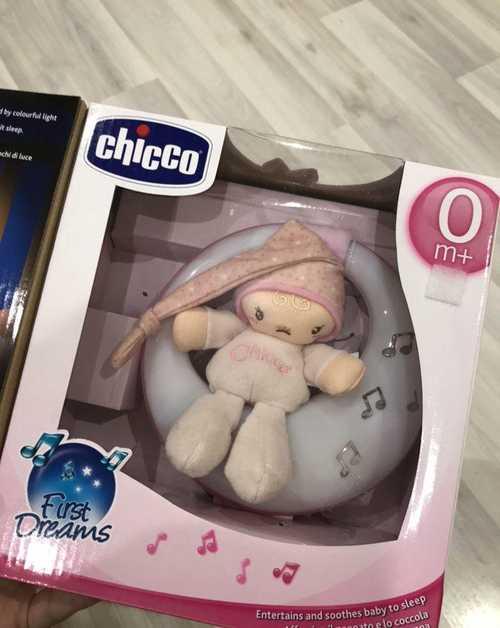 Музыкальный ночник (подвеска ) Луна фирма chicco