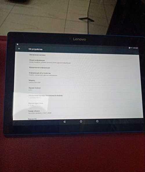 Планшет lenovo тв-Х103F 16Гб, арт.8732101558