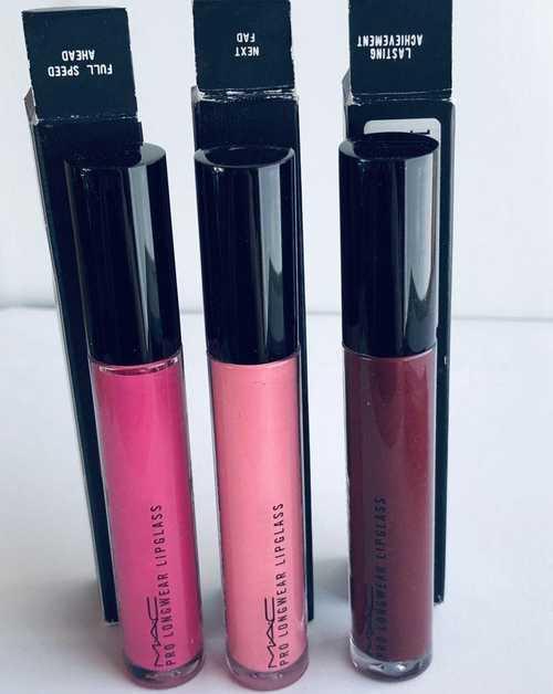 Mac Pro Longwear lipglass блеск Новый Оригинал